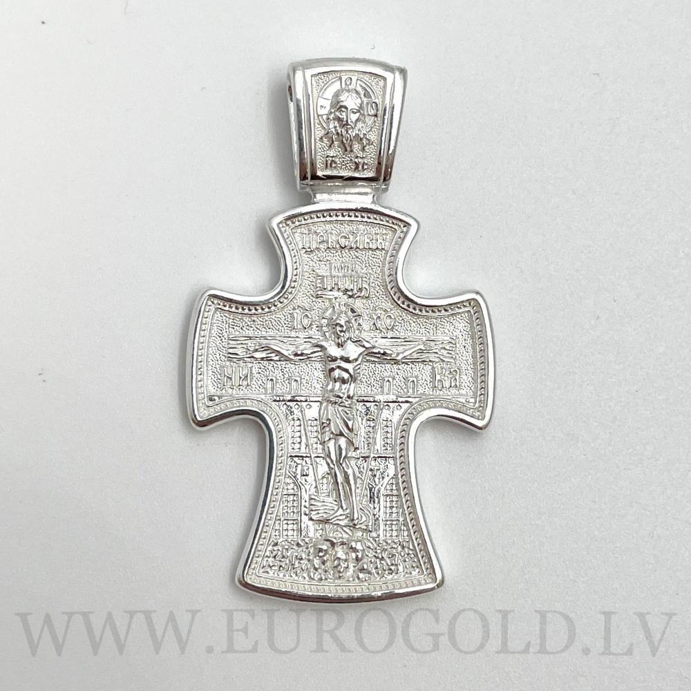 Nopirkt Jauns sudraba kulons - krusts ; Ag 925; 9g - 9.5g ; 42 mm